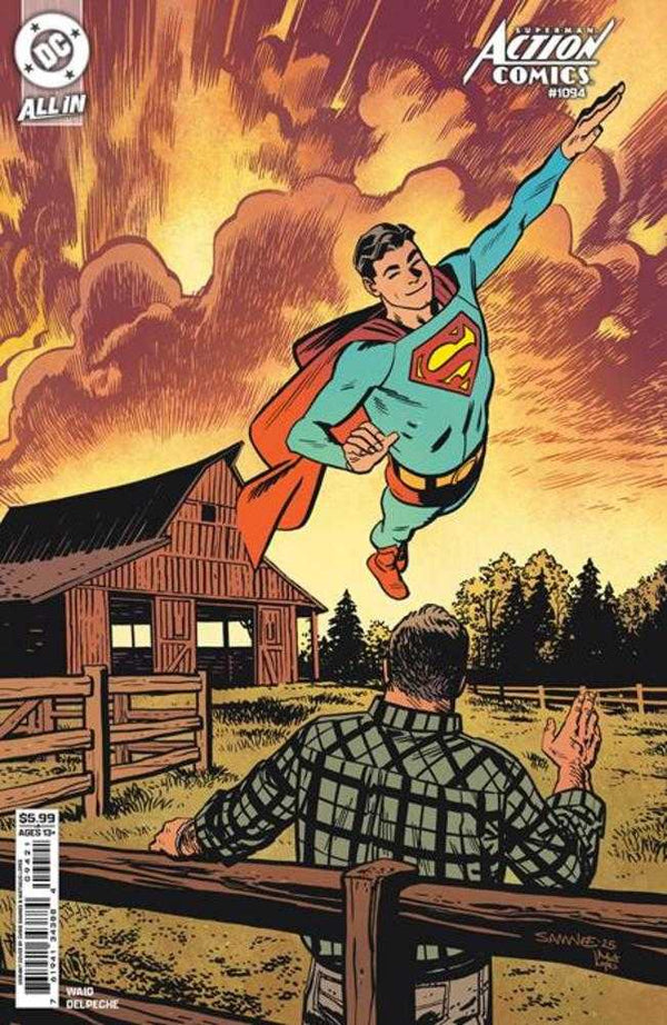 Action Comics #1094 Cover B Chris Samnee Card Stock Variant – Tardys ...