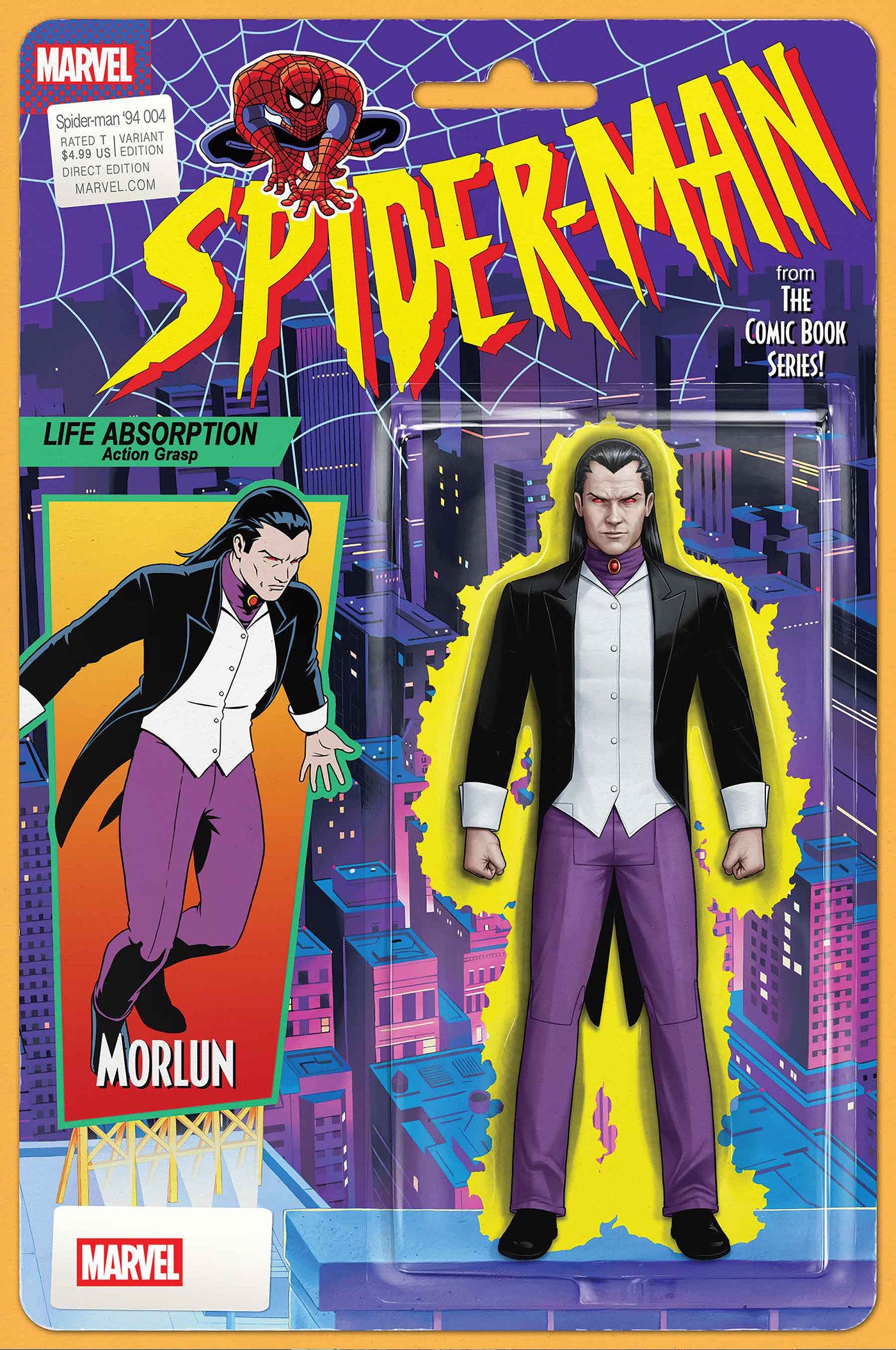 Spider-Man '94 #4 John Tyler Christopher Action Figure Variant – Tardys ...