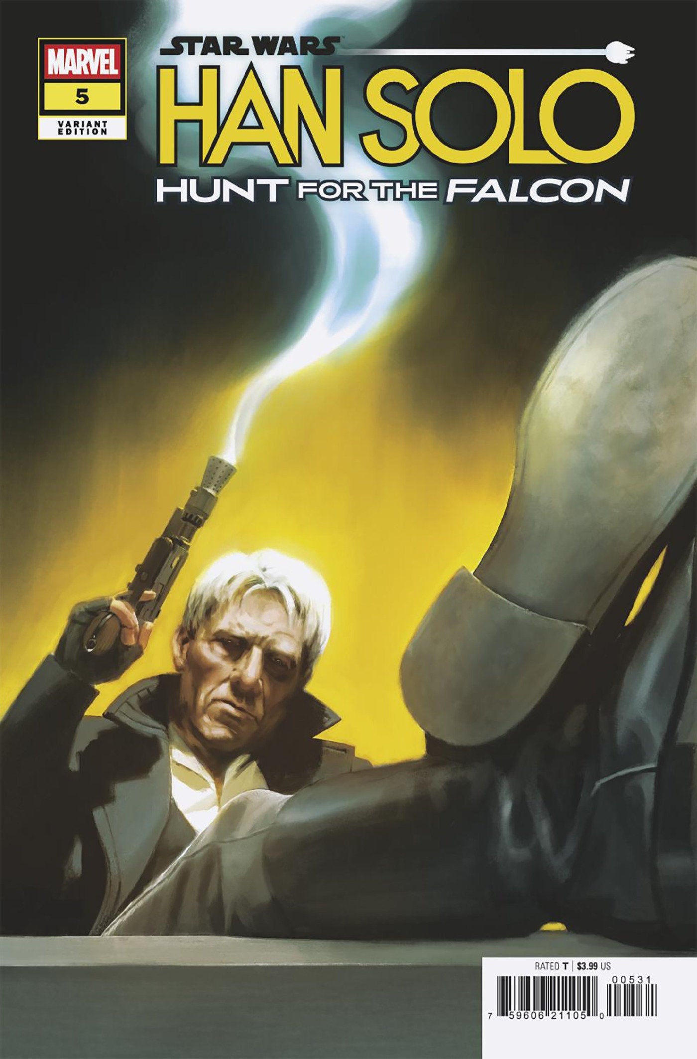 Star Wars: Han Solo Hunt For The Falcon #5 Miguel Mercado Variant ...